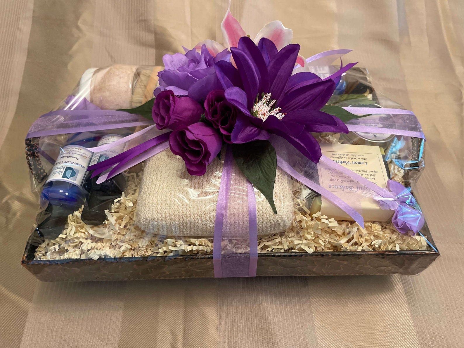 Zen Spa Retreat Gift Basket - Etsy