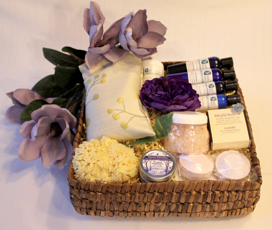 Healing Spa Gift Basket - Etsy