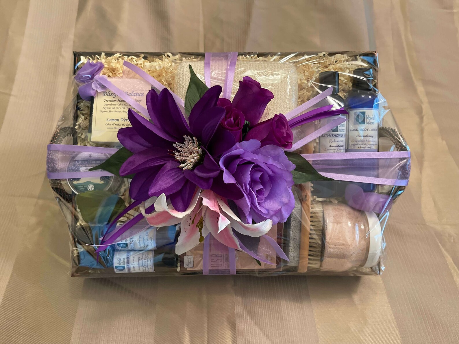 Zen Spa Retreat Gift Basket - Etsy