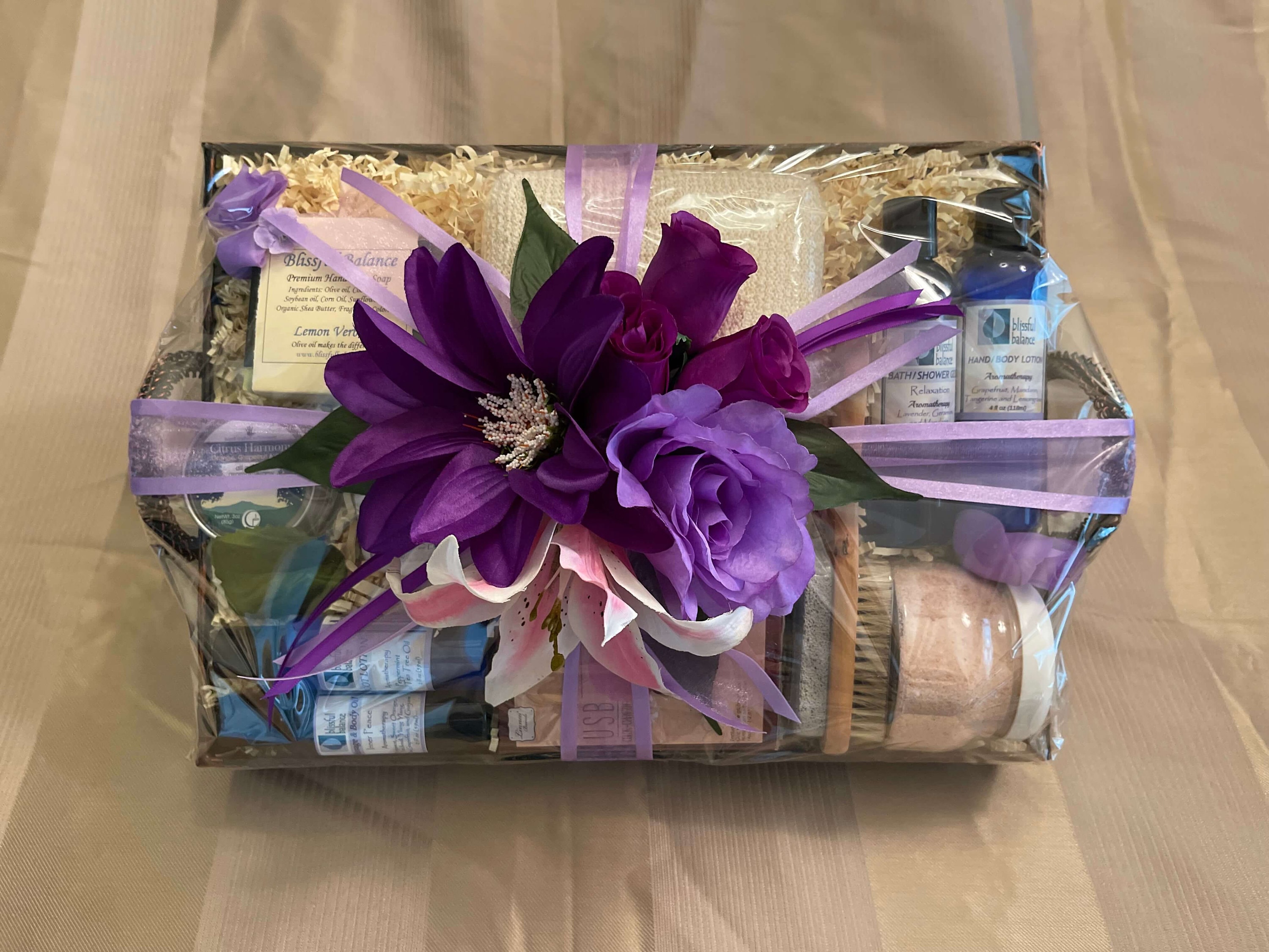 Zen Spa Retreat Gift Basket - Etsy