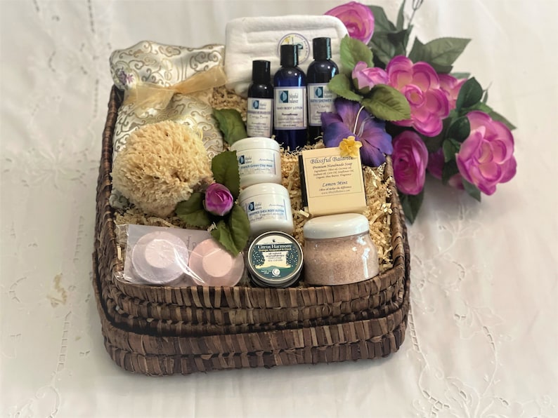 Pampering Spa Gift Basket - Etsy