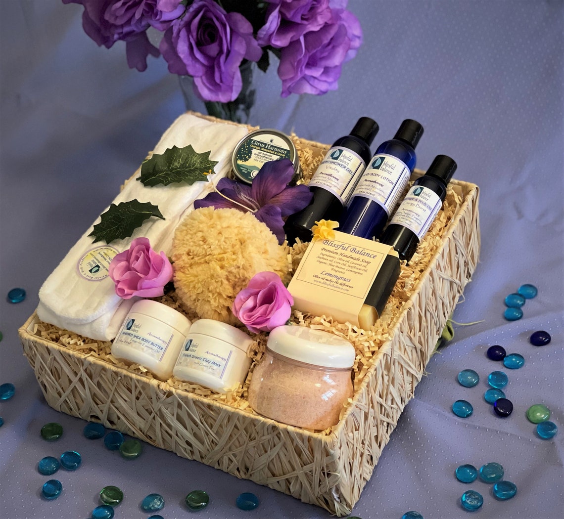 Thank You Spa Gift Basket - Etsy