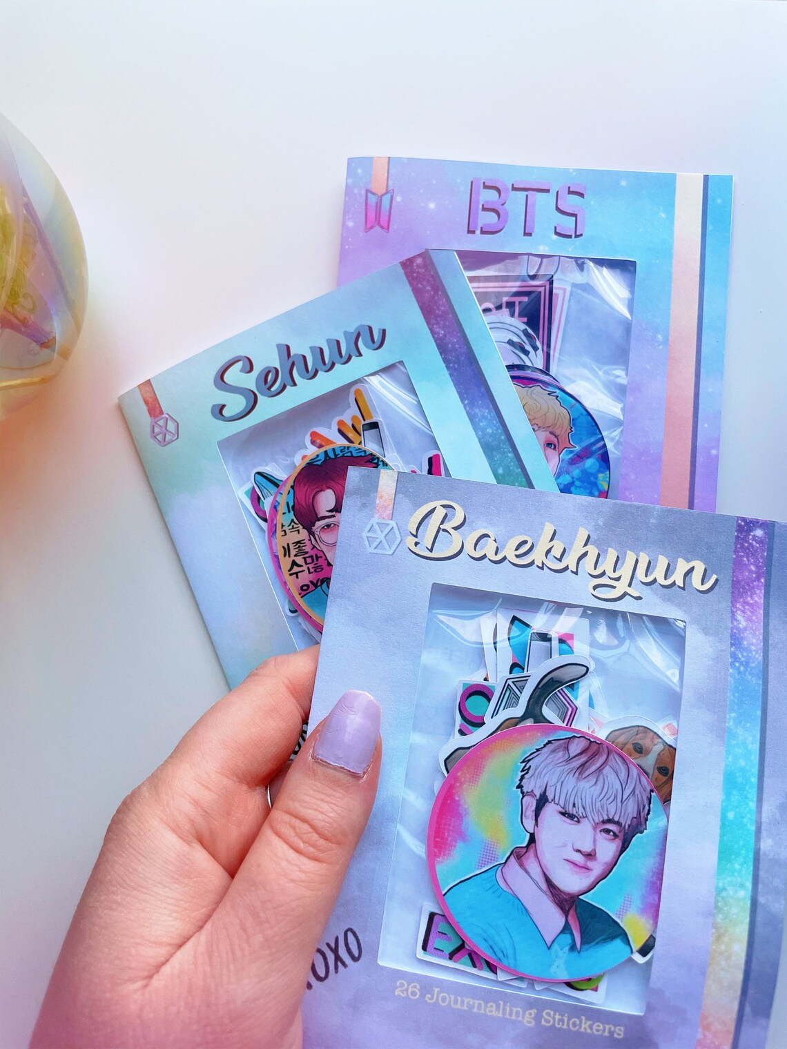 Baekhyun Sticker Set for Journaling: 26 Bullet Journal EXO and - Etsy