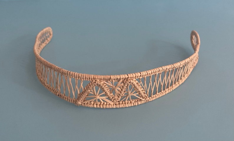 Iraca Palm Hand Woven Colombian Head Piece - Etsy