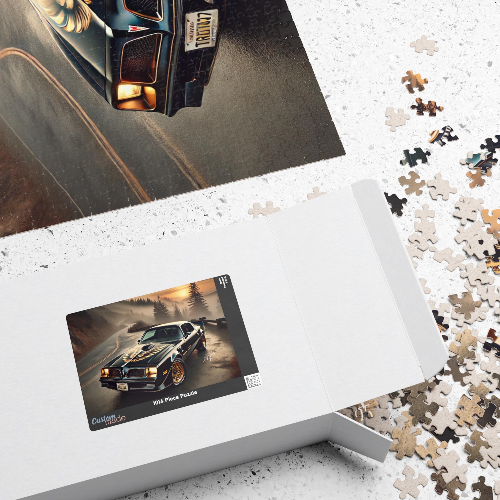 1977 Pontiac Trans Am Puzzle - Midnight Thunder - Etsy