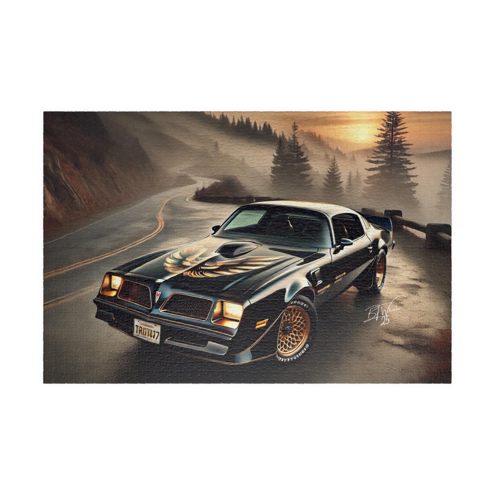 1977 Pontiac Trans Am Puzzle - Midnight Thunder - Etsy