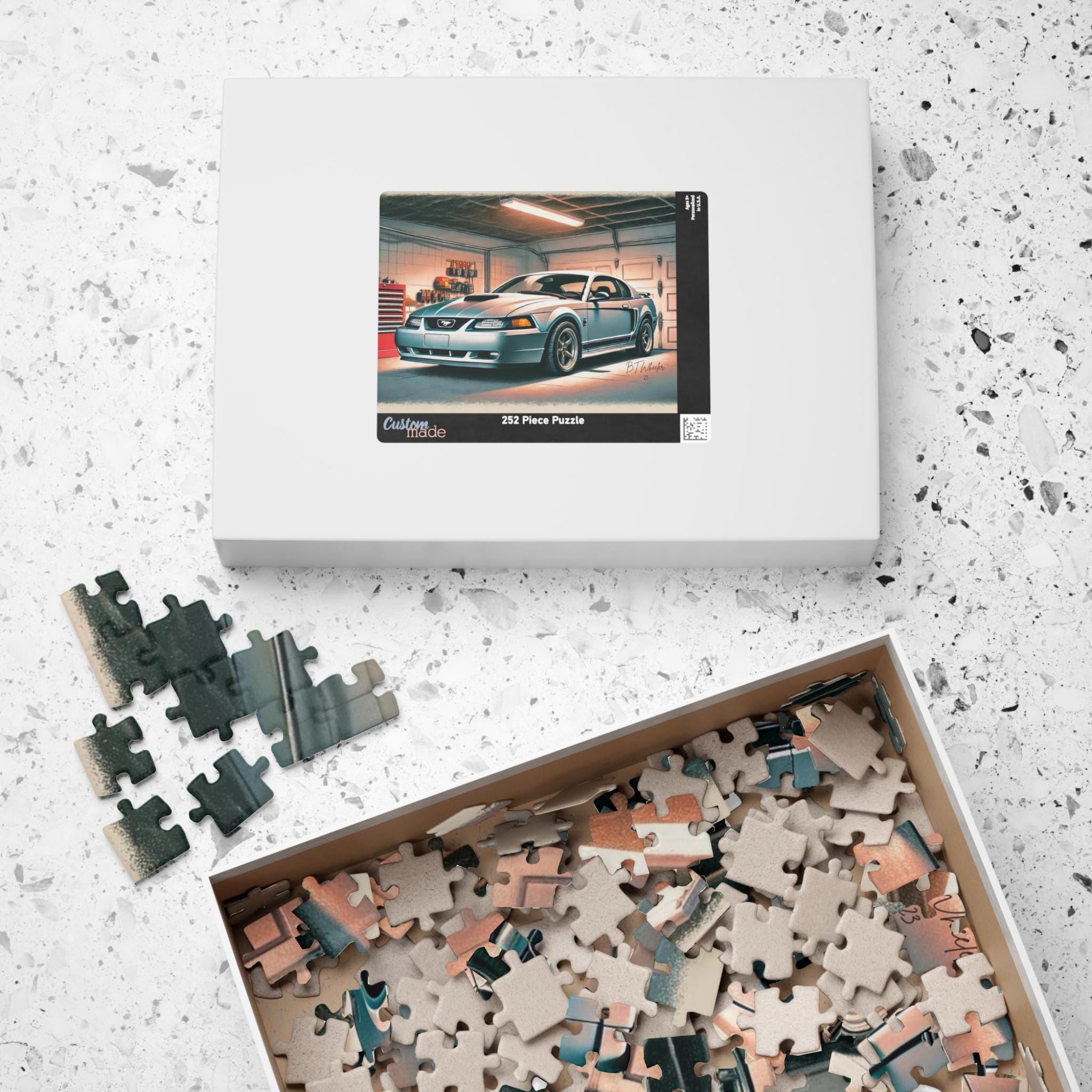 1994-2004 Mustang Retro Revival - Puzzle (110, 252, 520, 1014-piece) - Etsy