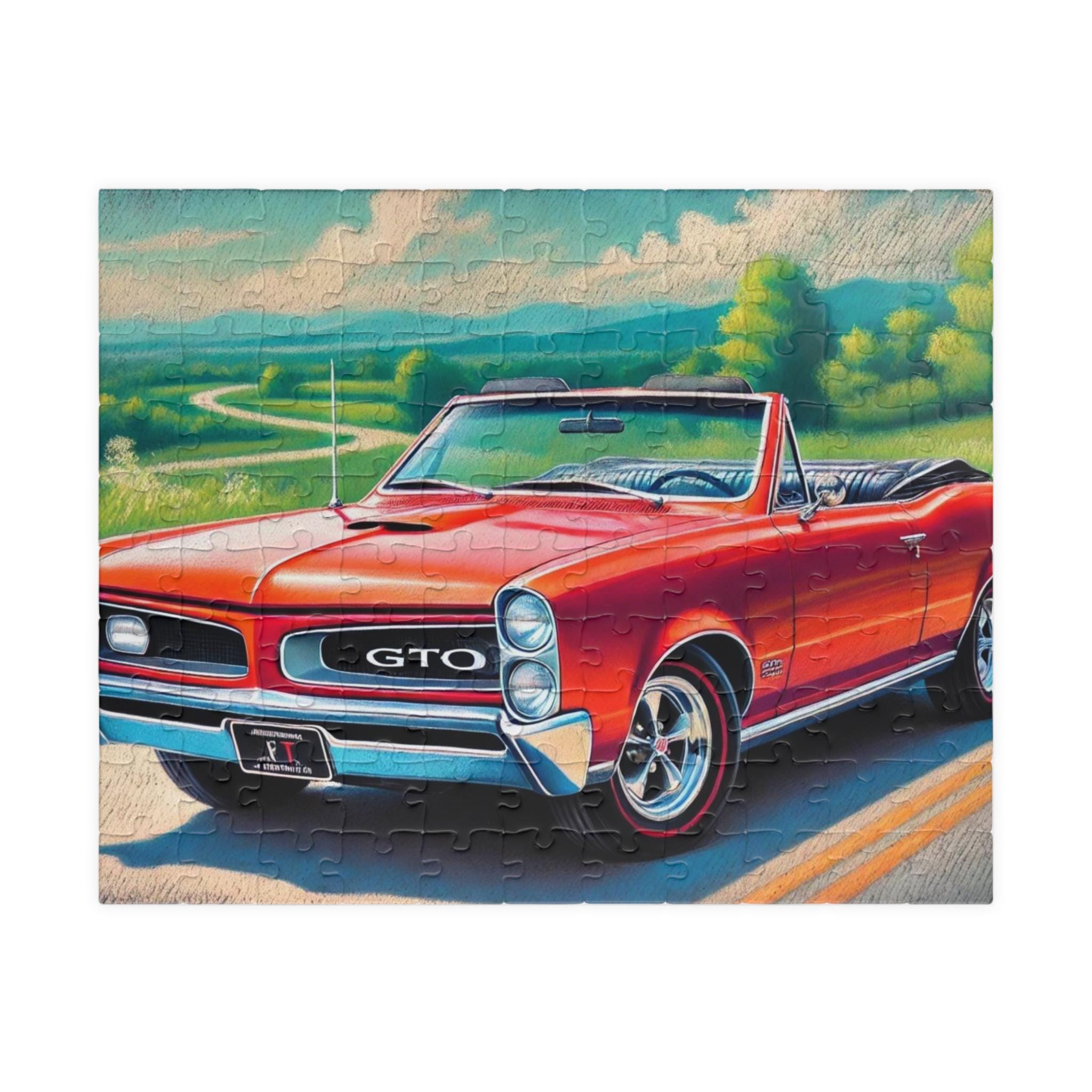 1966 Pontiac GTO Convertible Elegance - Puzzle (110, 252, 520, 1014 ...