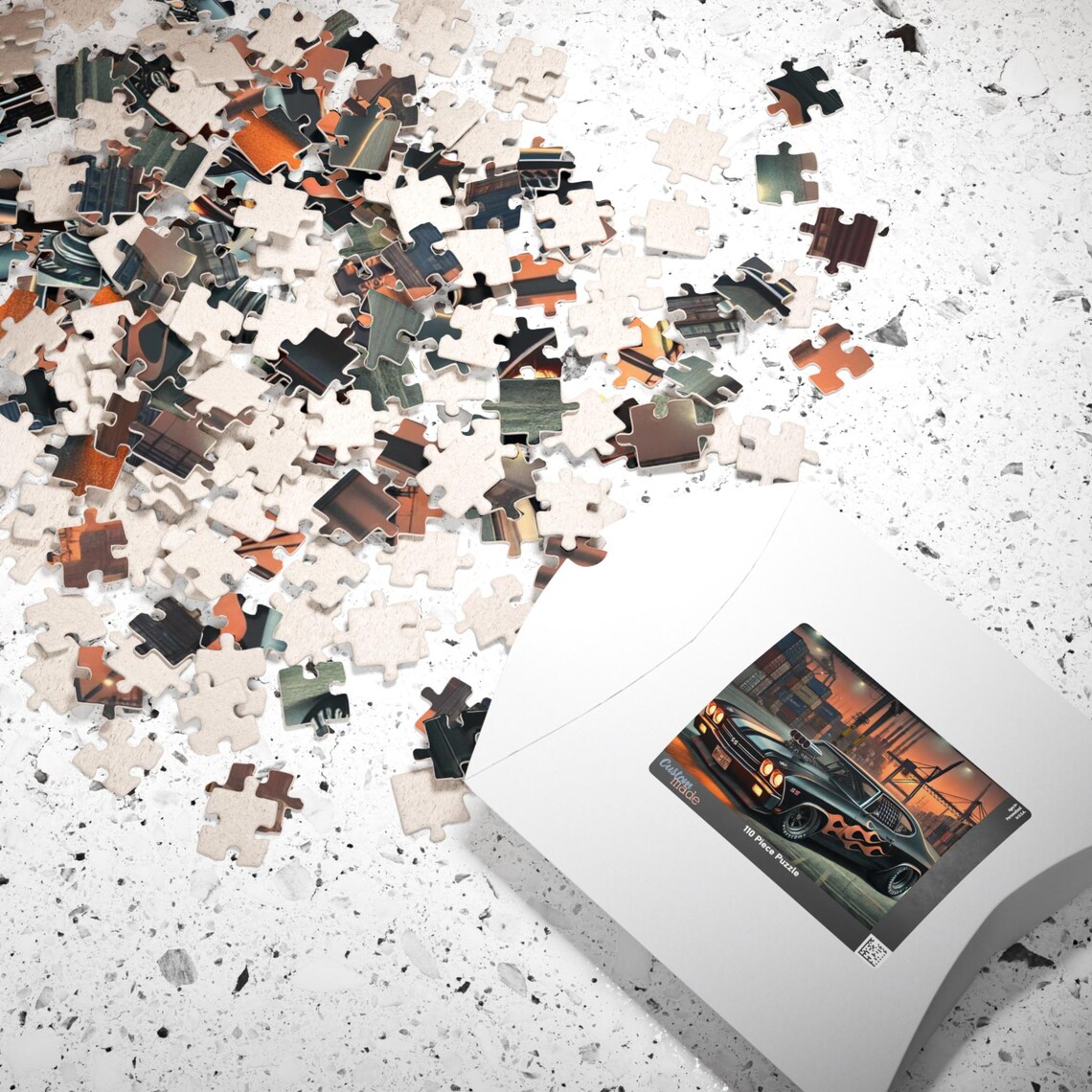 Puzzle - 1969 Chevrolet Chevelle SS Hotrod Artwork - Automotive Jigsaw ...