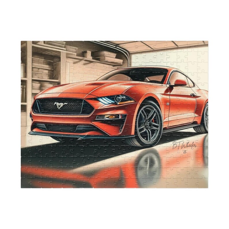 2015-present Mustang Evolution - Puzzle (110, 252, 520, 1014-piece) - Etsy