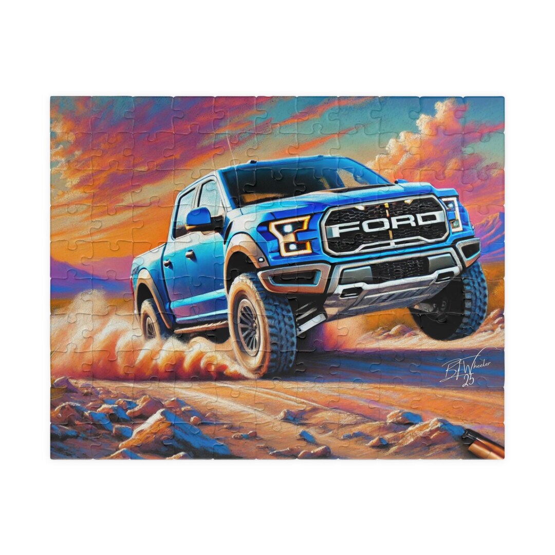 Desert Dominance: Ford F-150 Raptor Jigsaw Puzzle - Off-road Adventure ...