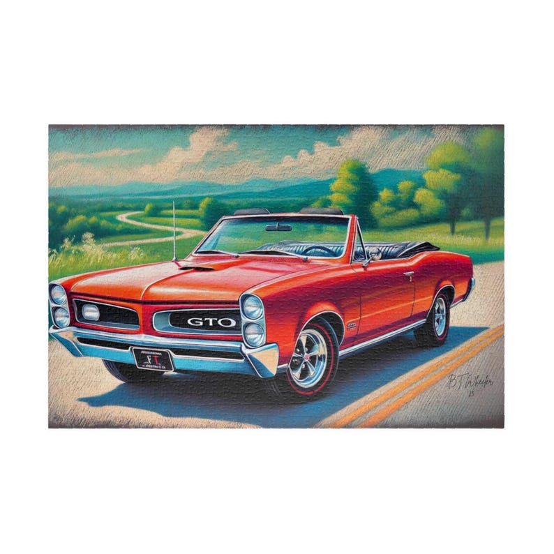 1966 Pontiac GTO Convertible Elegance - Puzzle (110, 252, 520, 1014 ...