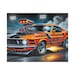 Puzzle, Hotrod Drag Race 1970 Mustang Boss 429, Muscle Car Jigsaw Game ...