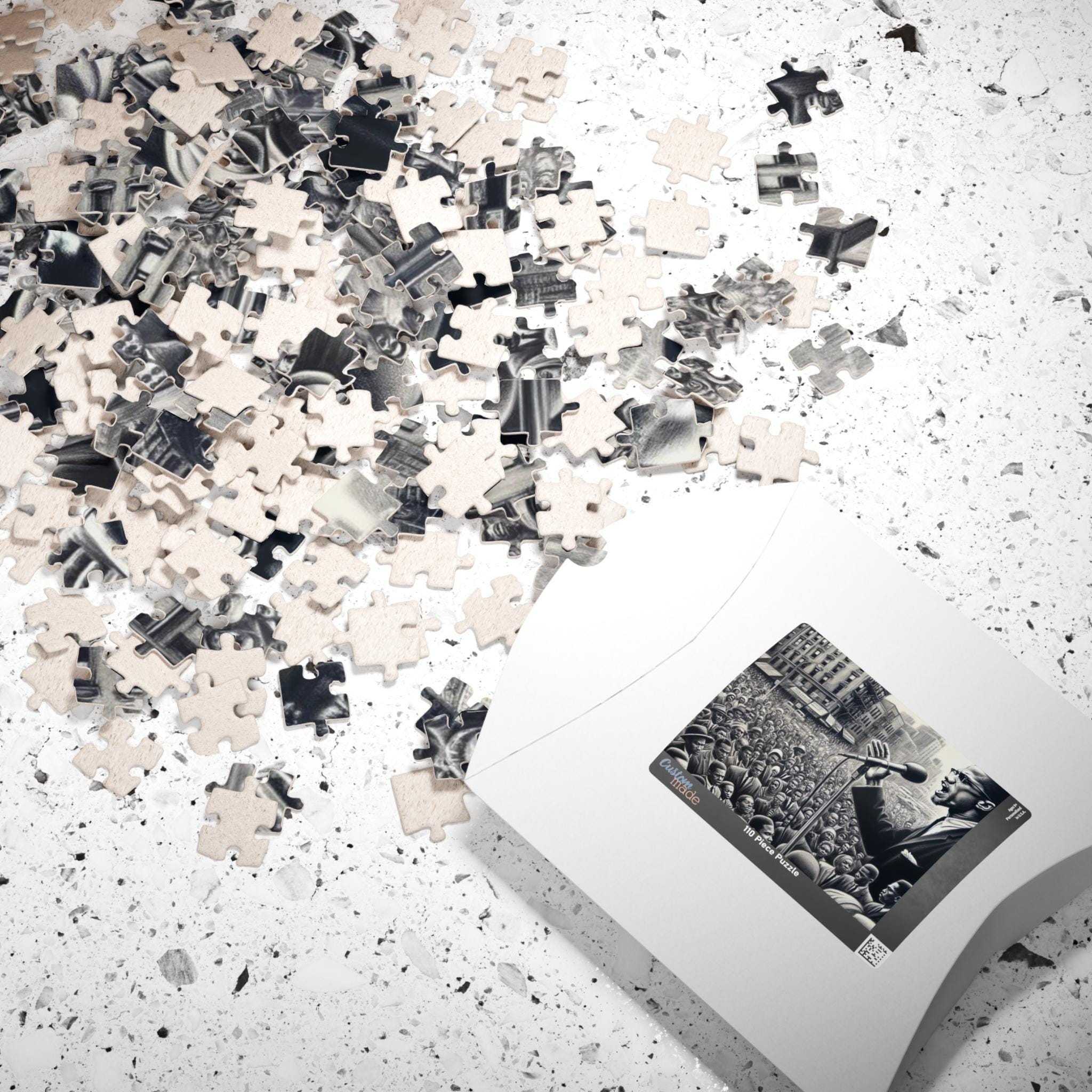 Echoes of Equality - Malcolm X at the Harlem Rally Jigsaw Puzzle - Etsy
