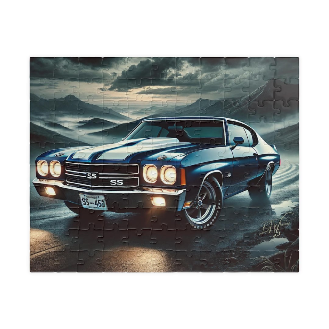 Stormborn Power 1970 Chevrolet Chevelle SS 454 Jigsaw Puzzle - Muscle ...