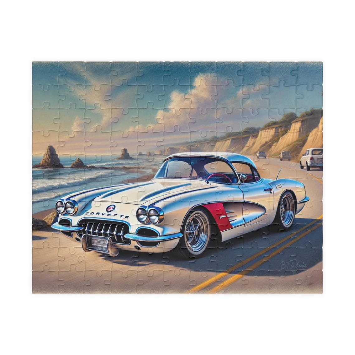 1959 Chevrolet Corvette, Vintage Chevrolet Corvette Hotrod Coastal ...