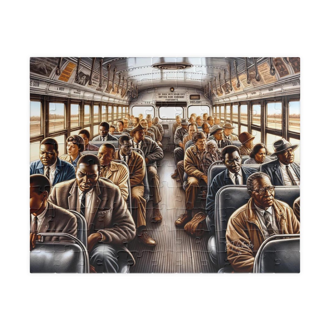 Ride Towards Freedom: the Freedom Riders Jigsaw Puzzle - Civil Rights ...