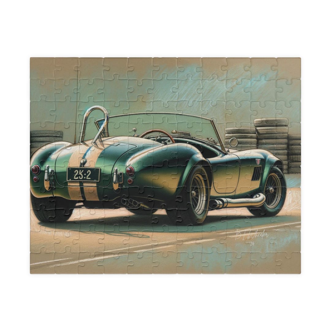 Racing Heritage: 1964 Shelby Cobra, Puzzle, Jigsaw, Hobby, Pastime ...