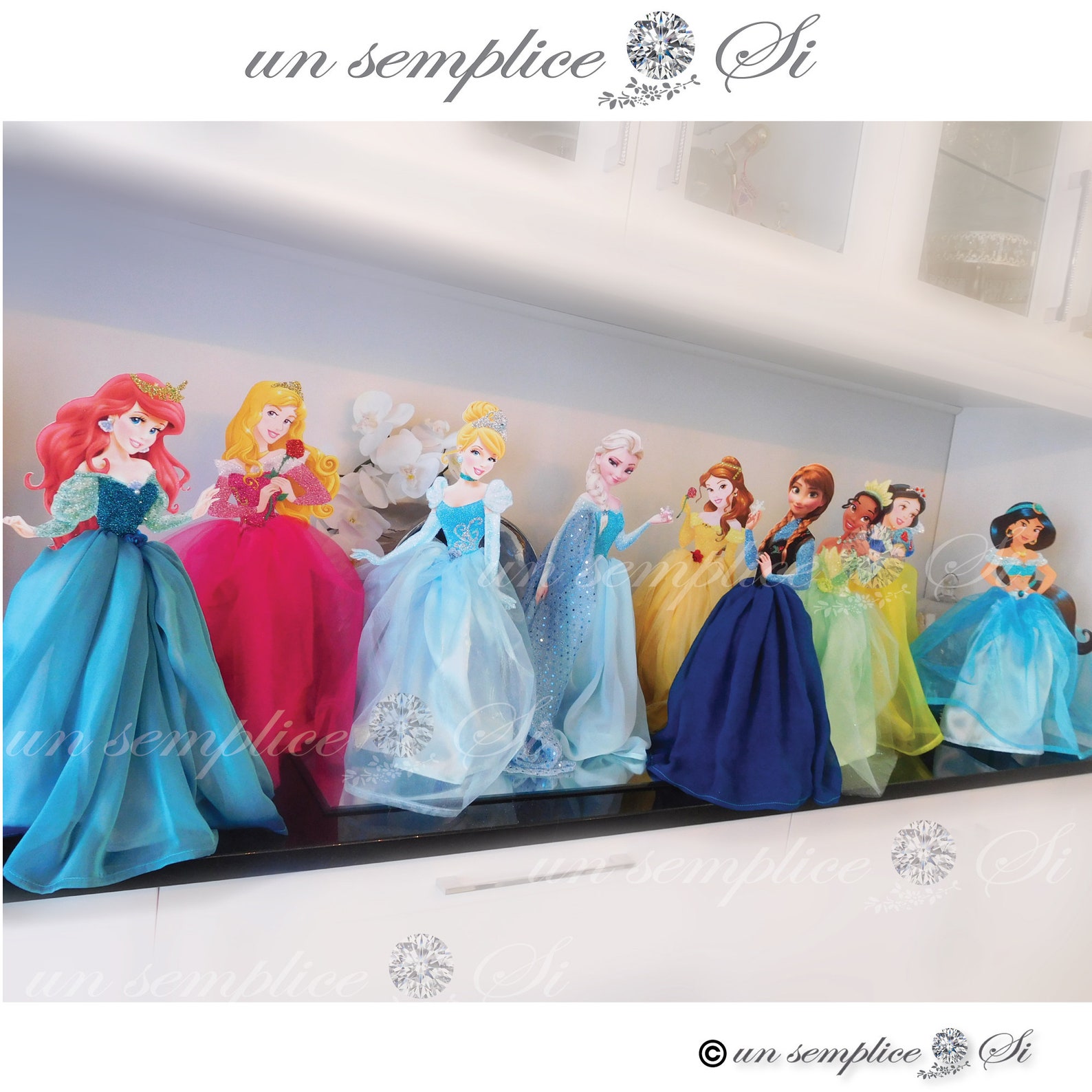 African American Princess Dolls , Black Princess CENTERPIECE , Princess ...