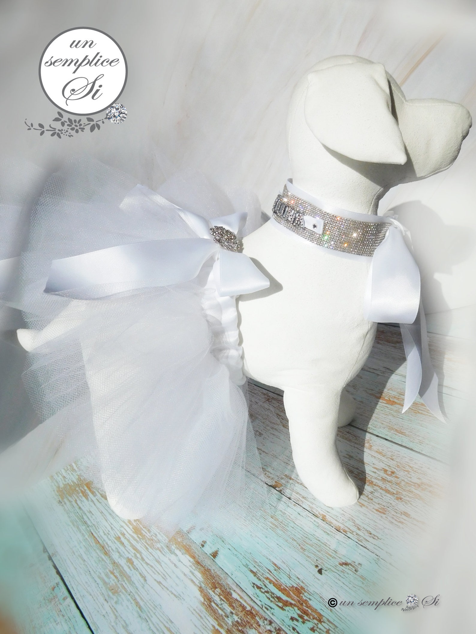 Tulle Dog Tutu , Puppy Tutu, Dog Wedding Tutu, Pet Tulle Skirt - Etsy ...