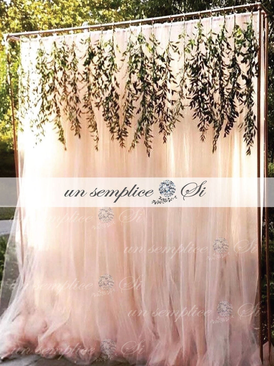 TULLE CHIFFON BACKDROP Chiffon Backdrop Tulle Backdrop - Etsy Canada