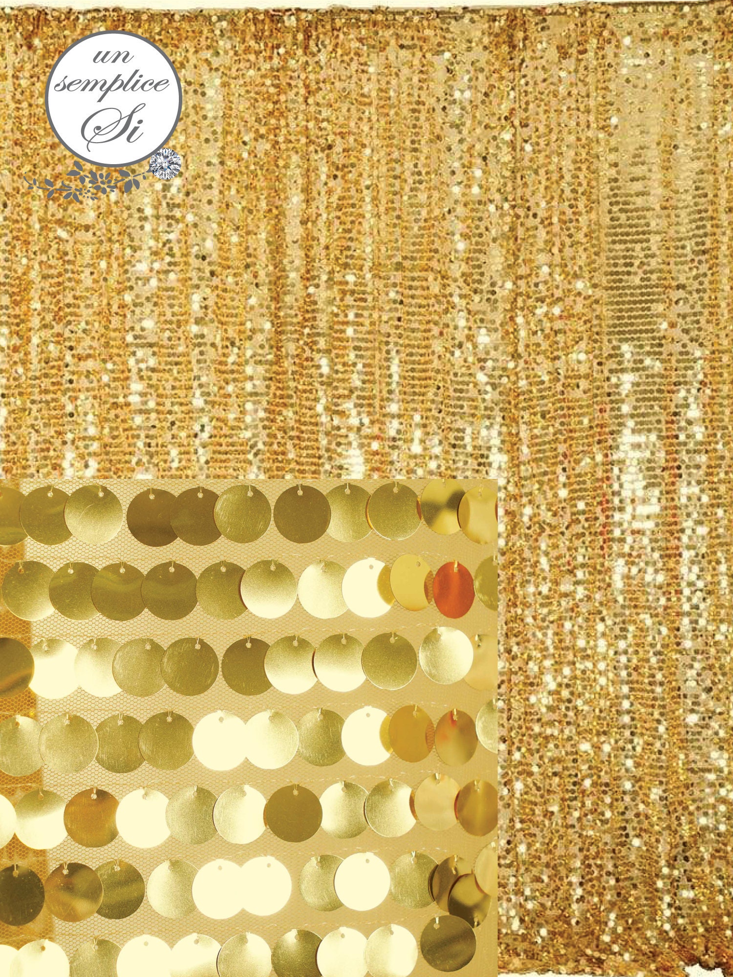 SEQUIN BACKDROP Photo Booth Sequin Background Sequin | Etsy