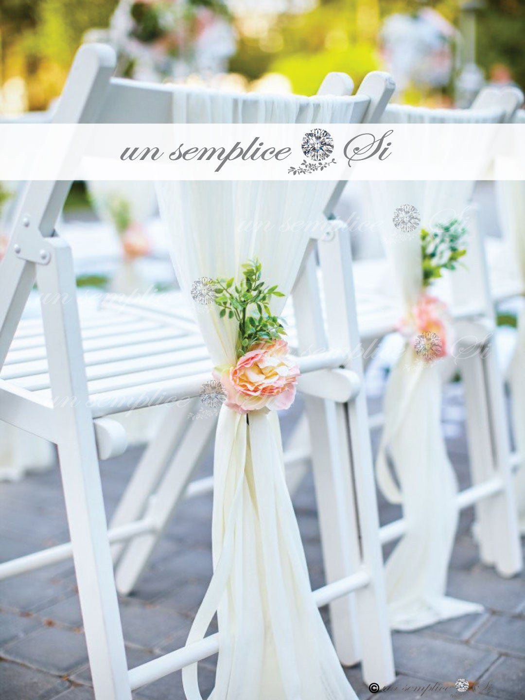 CHIFFON CHAIR SASH Chiavari Chair Sash Chiffon and Tulle - Etsy Canada