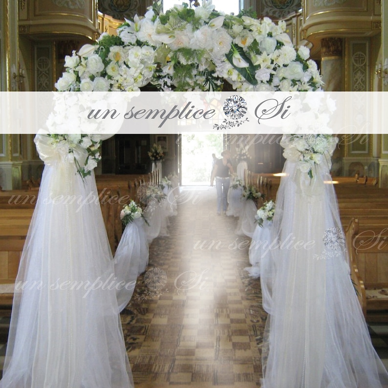 TULLE BACKDROP Tulle SWAG Wedding Backdrop Party Decor - Etsy