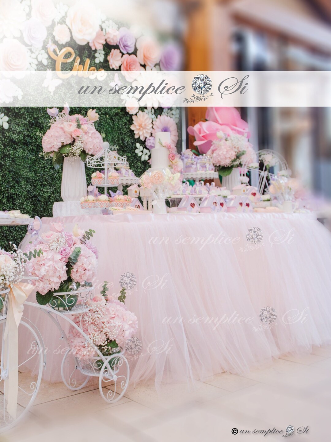 Tulle Table Skirt, Tulle Tutu Tablecloth, Tutu Table Skirt, Net Table ...