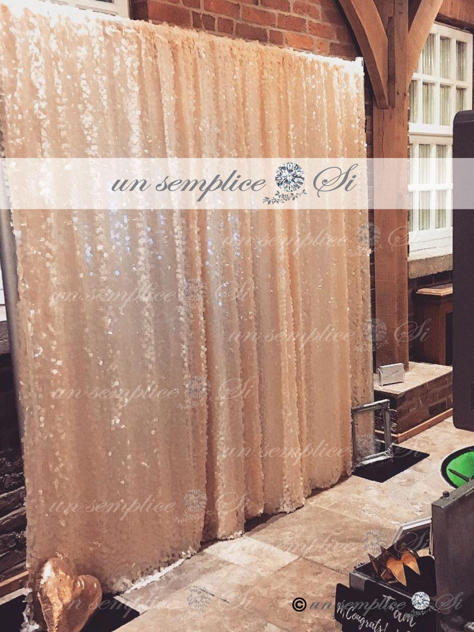 SEQUIN BACKDROP Photo Booth Sequin Background Sequin | Etsy