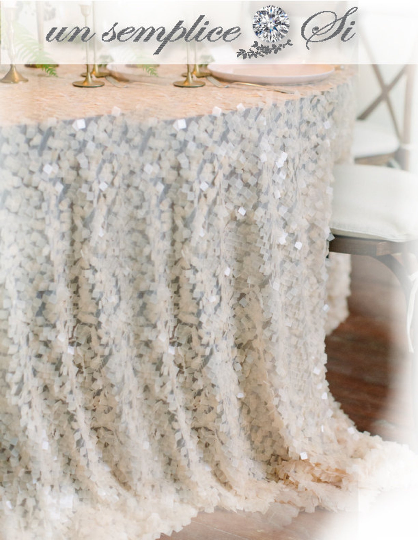 SEQUIN TABLECLOTH Sequin Table Linens Tablecloth Sequin | Etsy