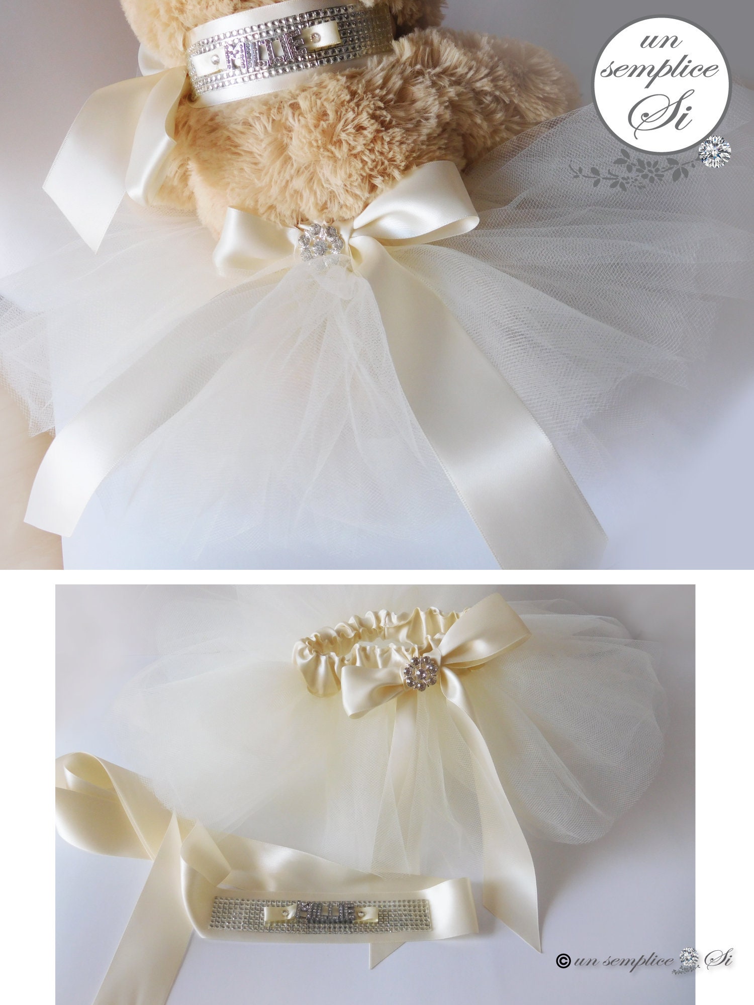 Tulle Dog Tutu , Puppy Tutu, Dog Wedding Tutu, Pet Tulle Skirt - Etsy ...