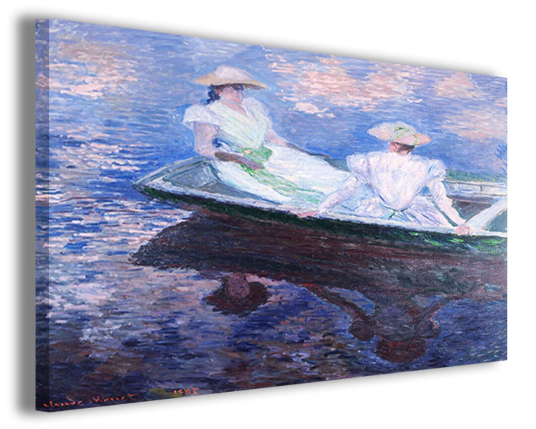 Reproductions on Canvas/ Claude Monet X Modern Paintings Framed Poster ...