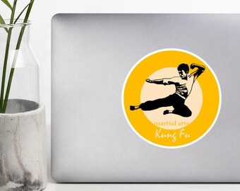 Bruce Lee Sticker Game of Death Iconic Martial Arts | Etsy