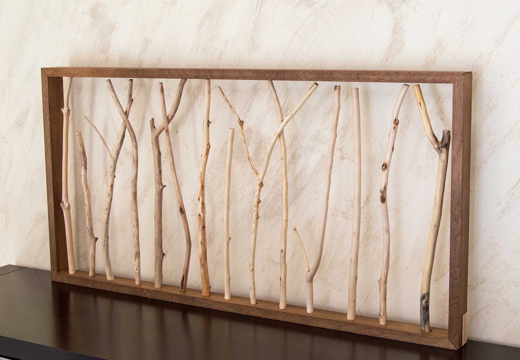 Framed Tree Branch Art