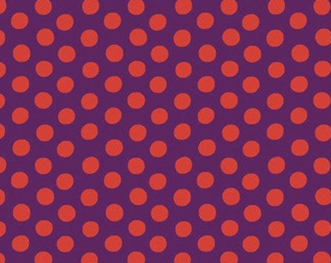 Half Yard Kaffe Fassett Spot GP70 in Purple by Freespirit Polka Dots ...