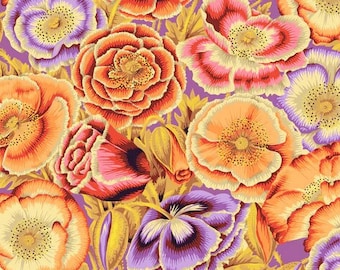 Large Poppy Fabric - Etsy