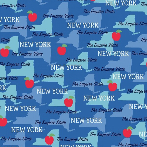 New York City Fabric by the Yard - Etsy