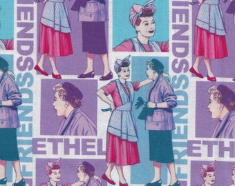I Love Lucy Fabric - Etsy