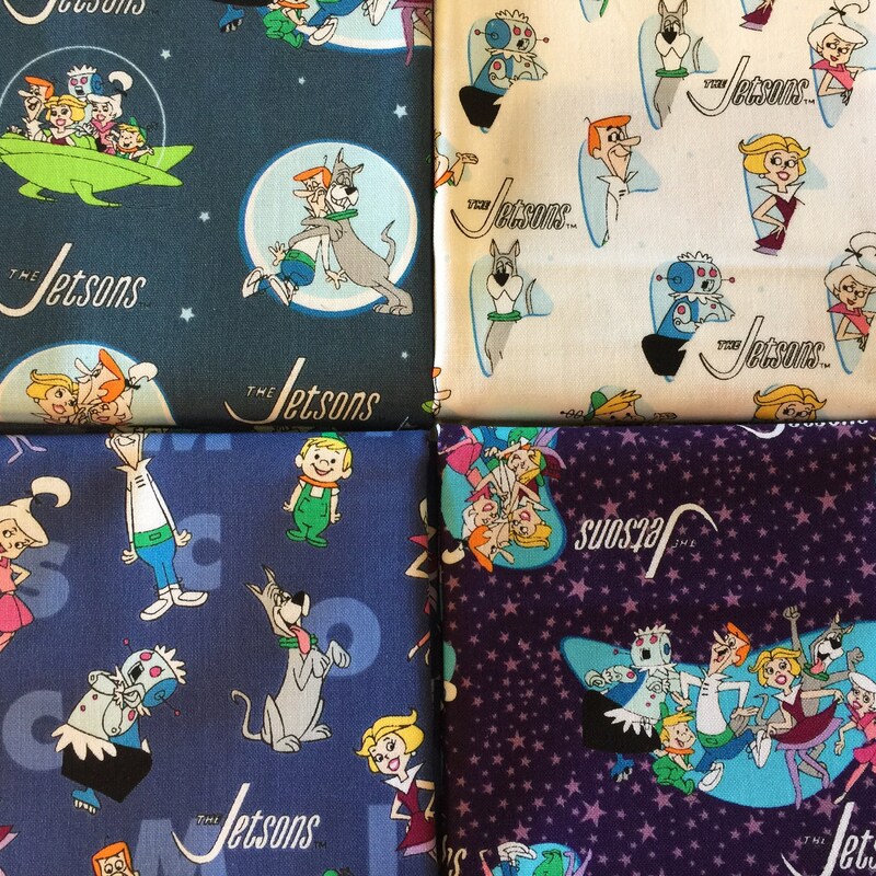 Cartoon Character Cotton Fabric - Etsy