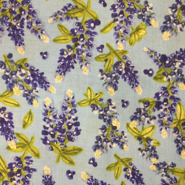 Bluebonnet Fabric - Etsy