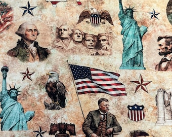 American Spirit Quilt Kit by Quilting Treasures - Quilts of Valor USA ...
