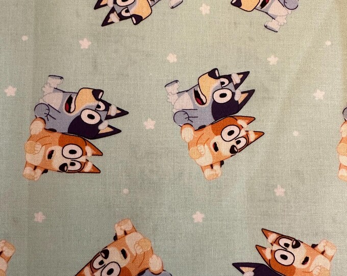 Half Yard - Disney Bluey by Springs Creative Kids Cartoon Bingo & Bluey ...