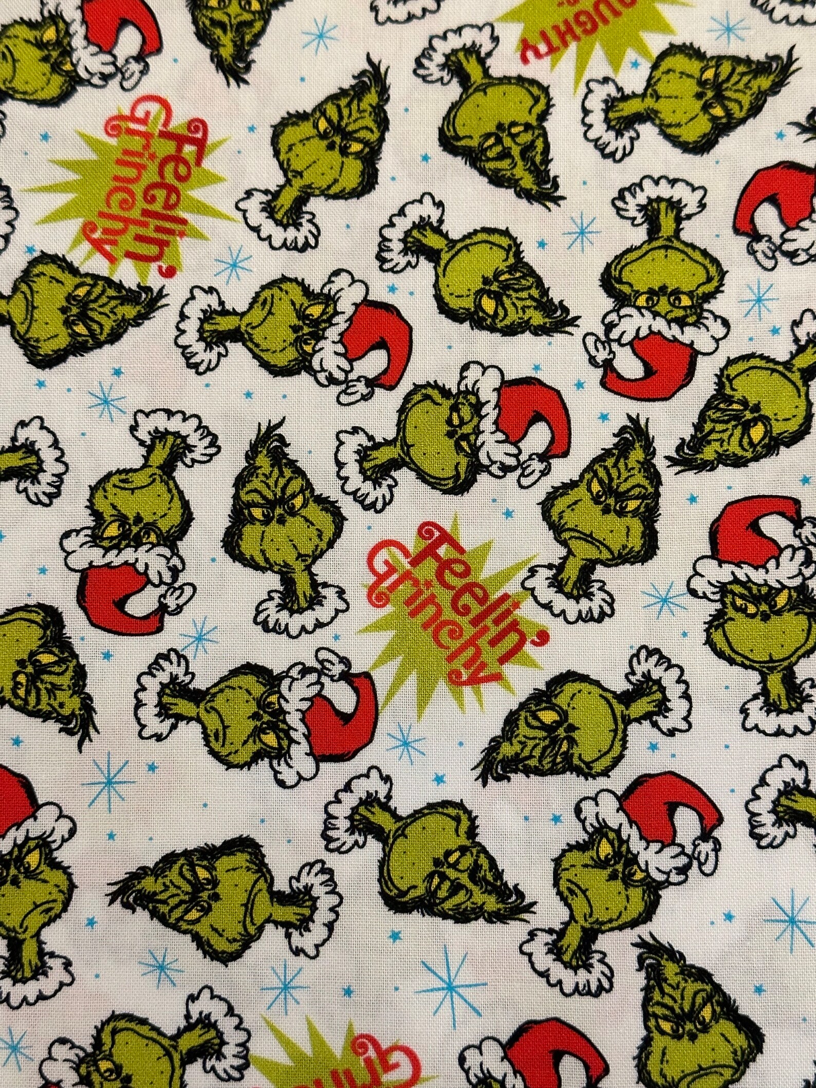 Half Yard - How the Grinch Stole Christmas by Robert Kaufman ...