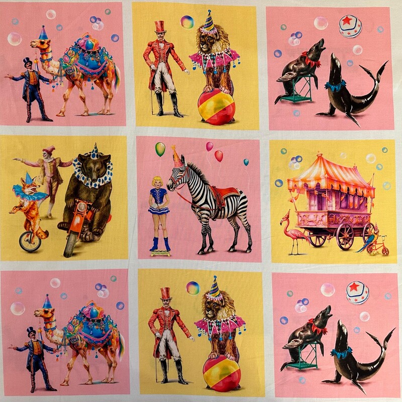 Circus Fabric - Etsy