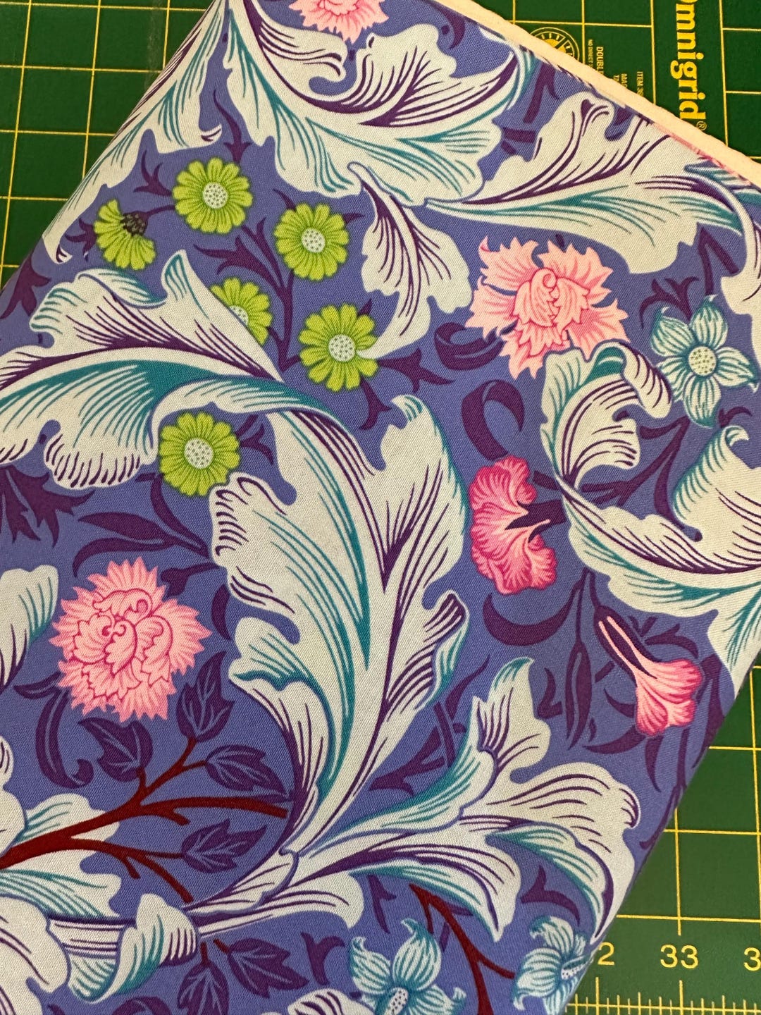 NEW! Half Yard - Kaffe X Morris & Co - Leicester in Cobalt PWKW011 by ...