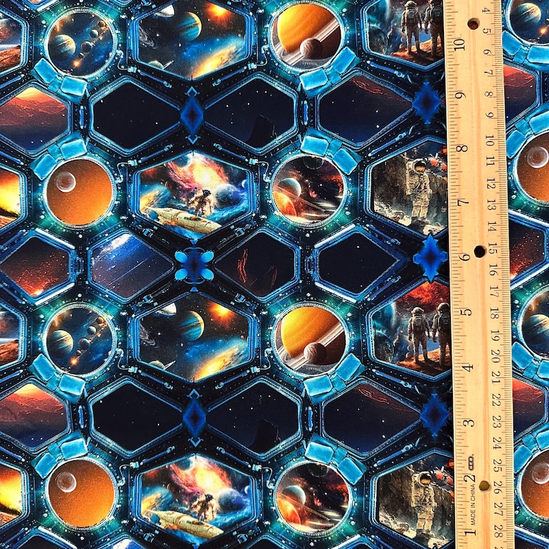 Space Cadet Quilt Fabric - Etsy