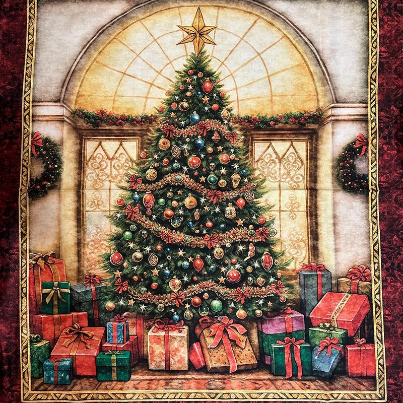 Christmas Quilt Panels - Etsy