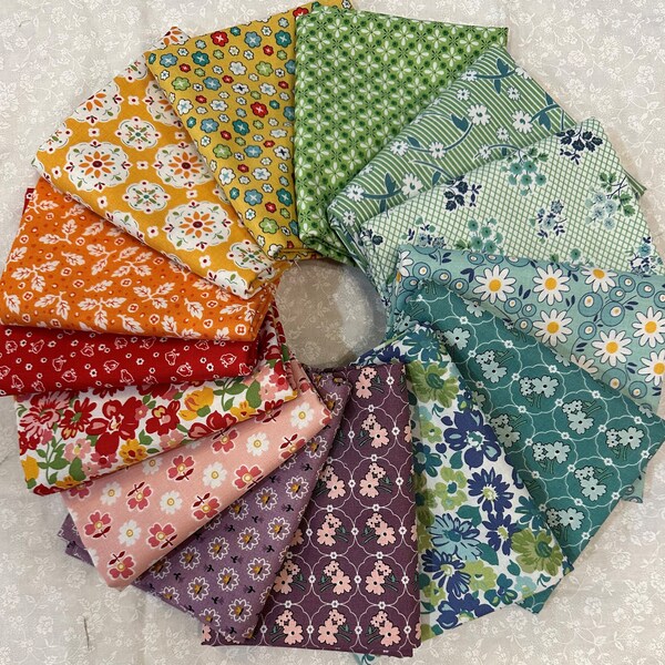 Calico Fabric - Etsy