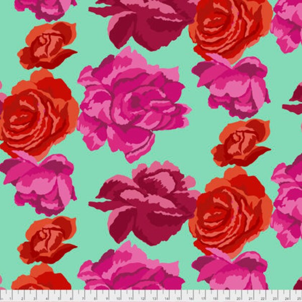 Rose Print Fabric - Etsy